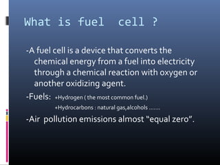 Fuel cell | PPT