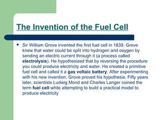 Fuel cells | PPT