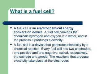 Fuel cells | PPT