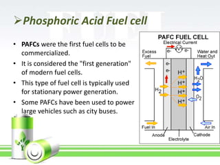 Fuel cells | PPTX