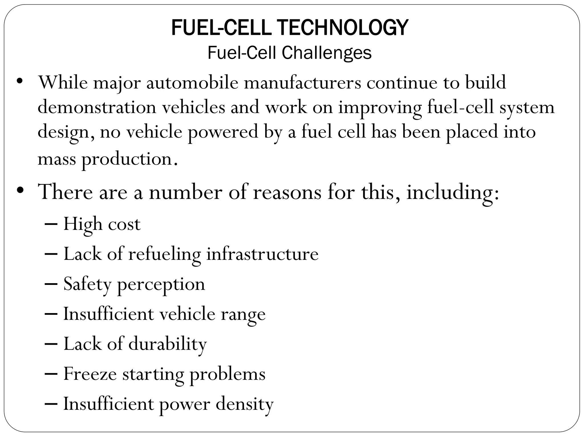 Fuel Cells - A Seminar Presentation | PDF