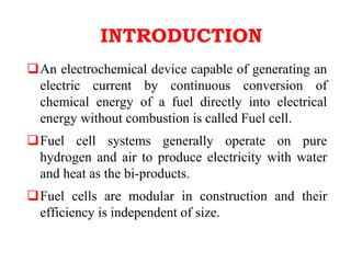 Fuel cells | PDF | Chemistry | Science