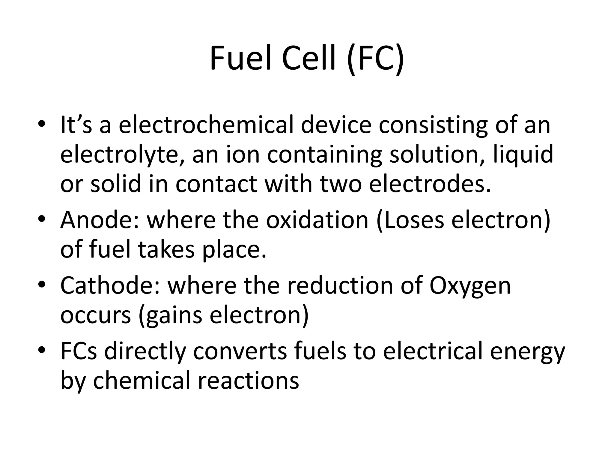 Fuel Cells technology including PEFMC, SOFC | PPT