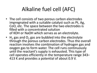 Fuel Cells technology including PEFMC, SOFC | PPT