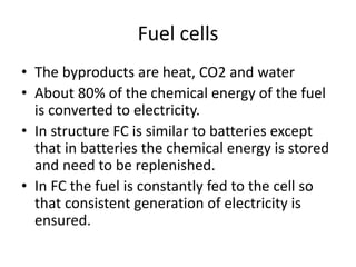 Fuel Cells technology including PEFMC, SOFC | PPTX