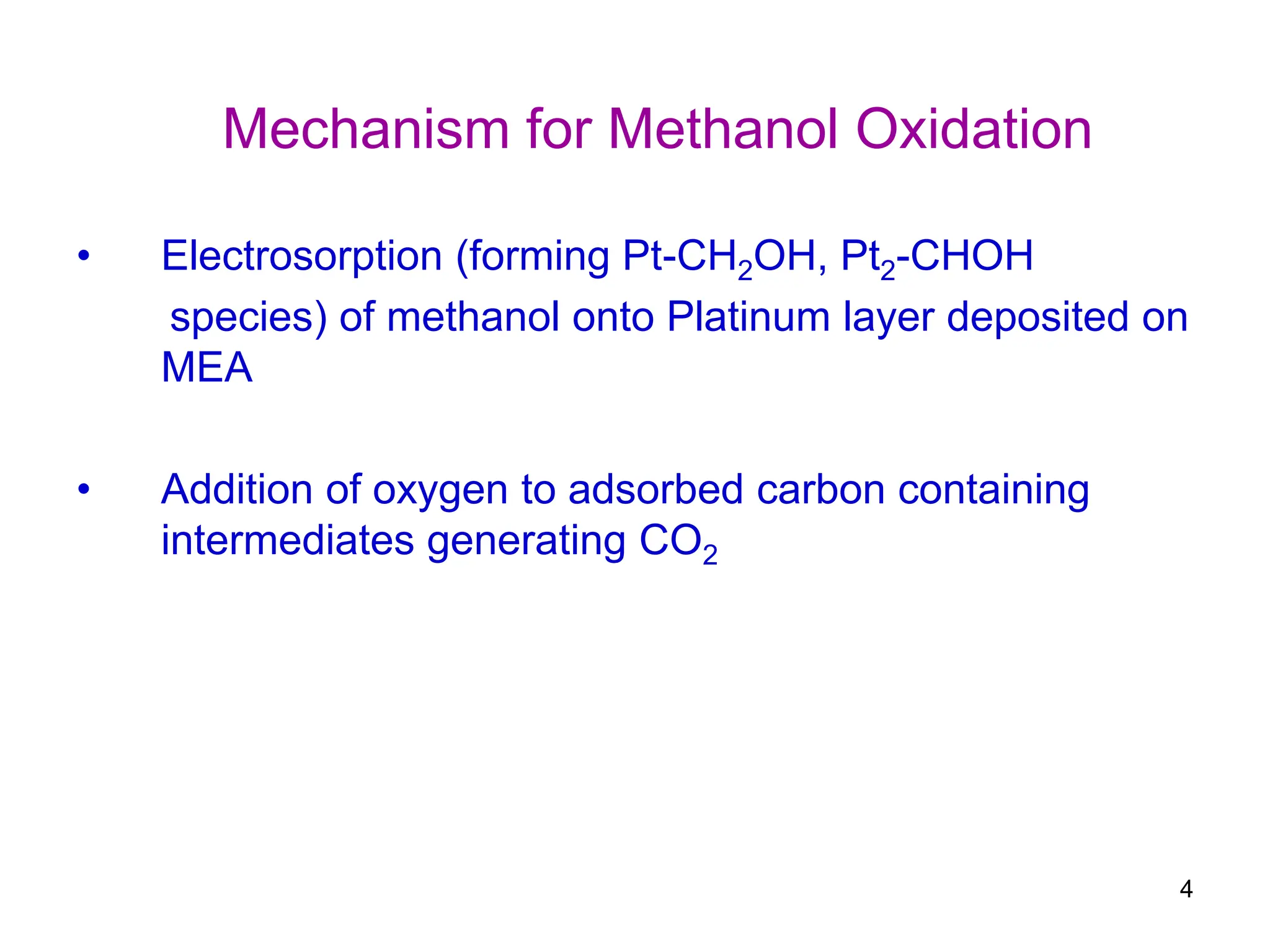 Direct methanol fuel cell and proton Exchange membranes i | PPT