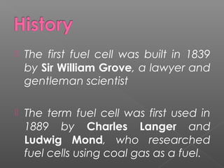 Fuel cells | PPT