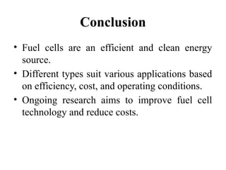 Fuel Cells Types and detail Presentation.pptx