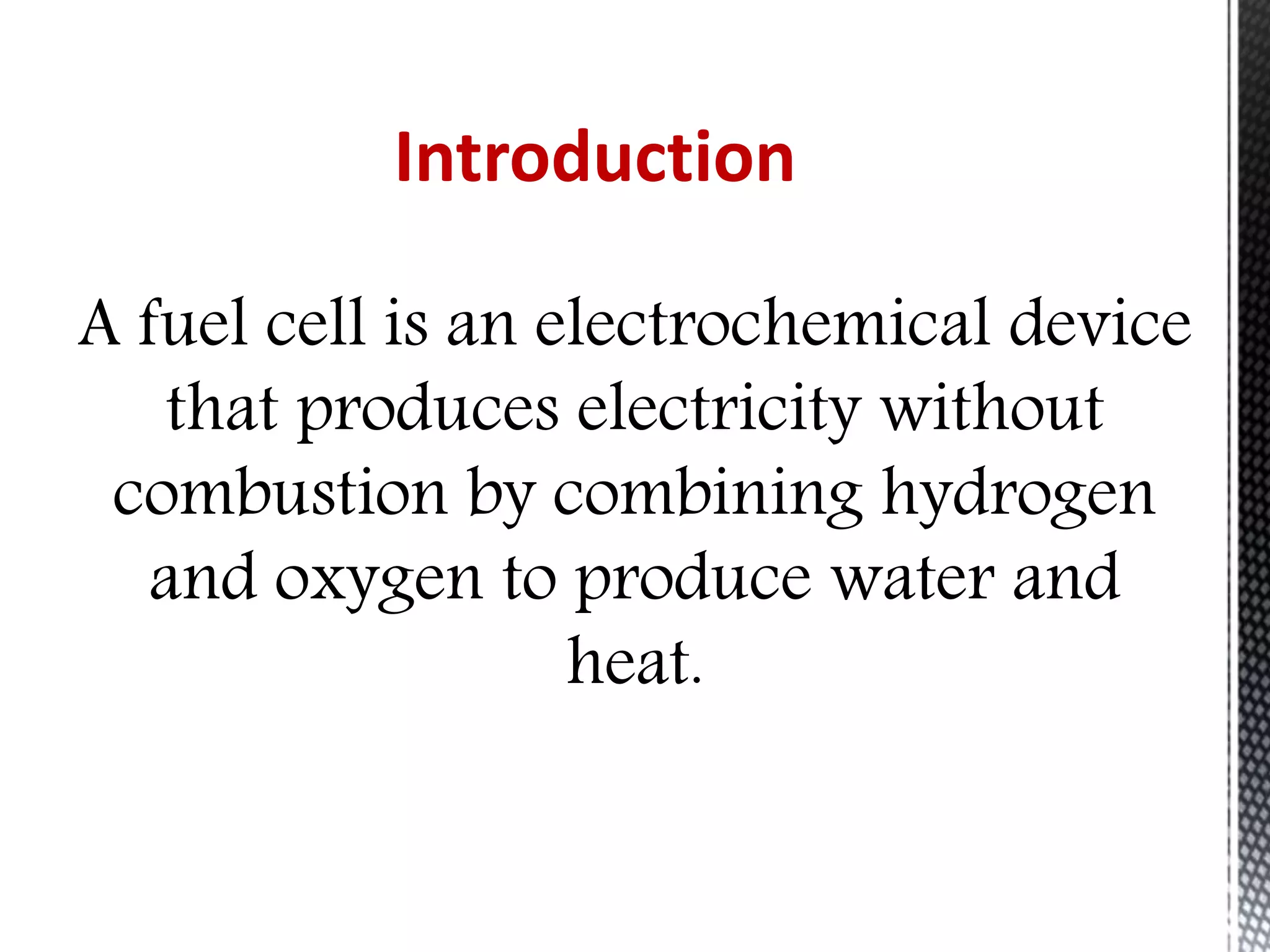 Fuel cell systems | PPTX