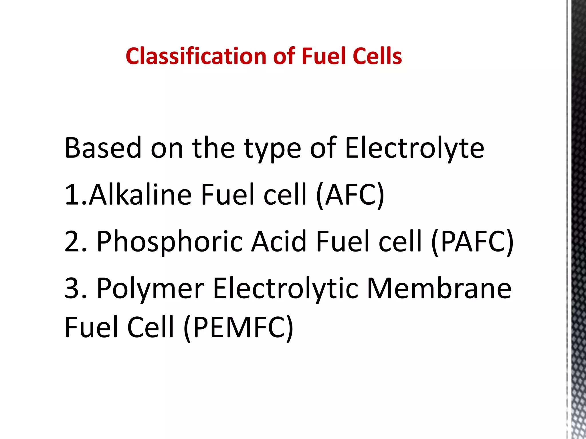 Fuel cell systems | PPTX