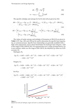 Fuel cell thermodynamics (2) | PDF