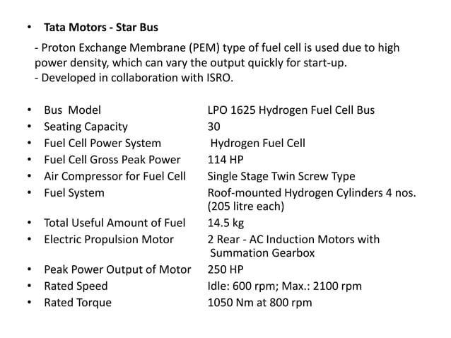 Fuel cell Application | PPTX