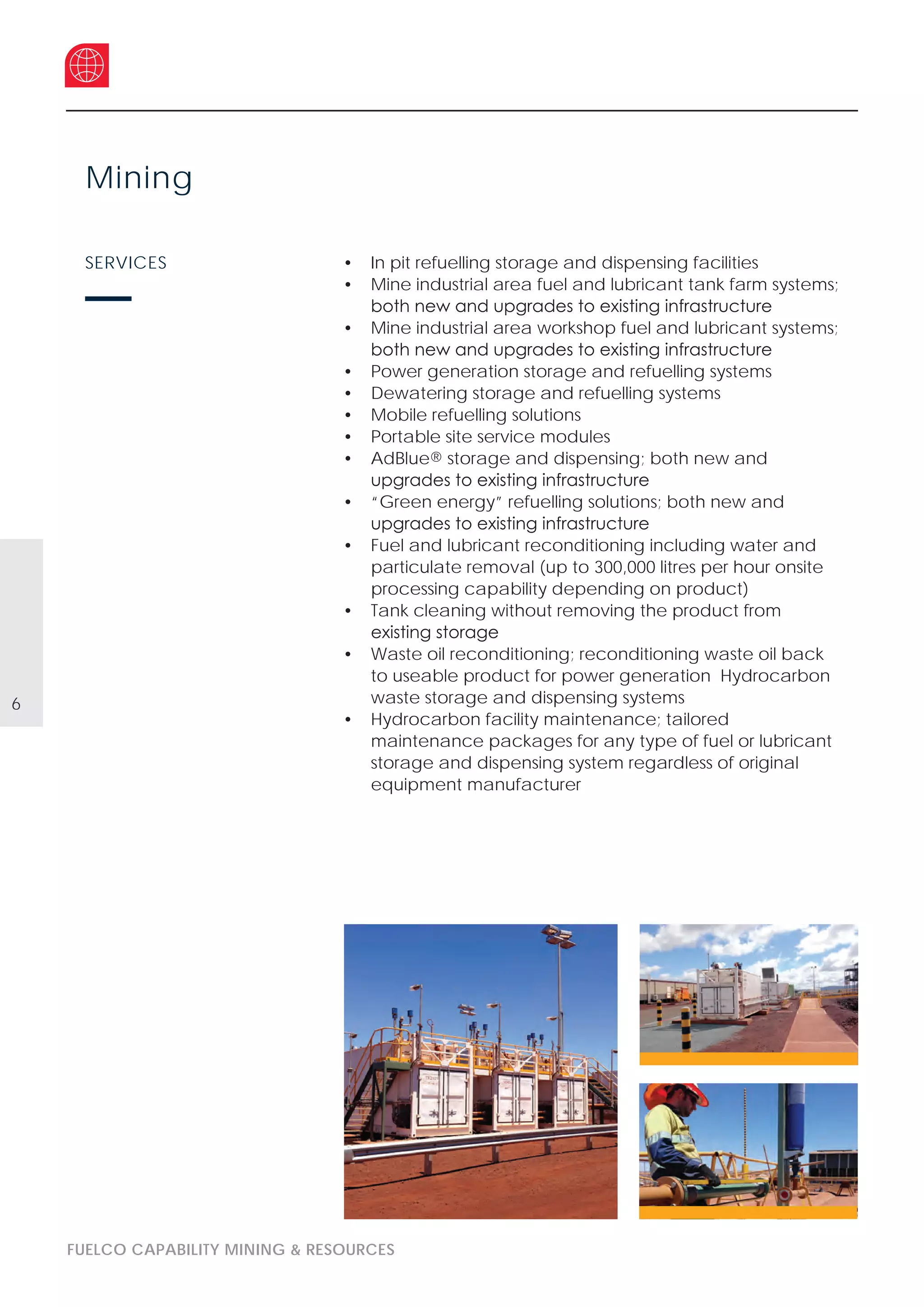 Fuelco Capability Mining & Resources | PDF