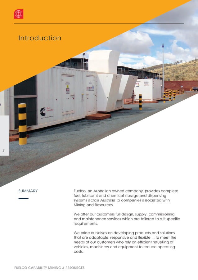 Fuelco Capability Mining & Resources | PDF