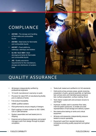 Fuelco capability statement compressed | PDF
