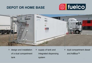 Fuelco Refuelling Solutions for Commercial Transport & Logistics | PPT