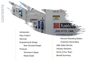 Fuelco Refuelling Solutions for Fuel Distributors | PPT