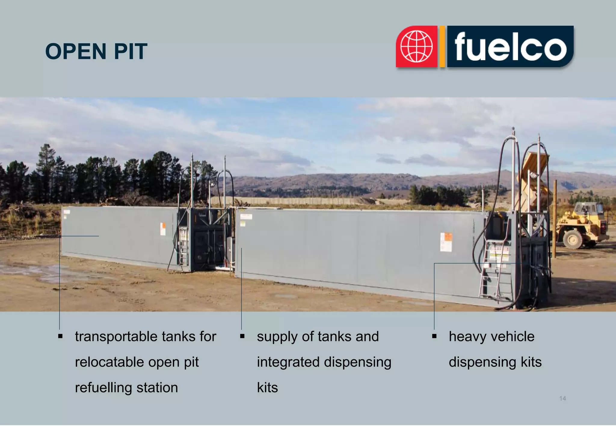 Fuelco Refuelling Solutions for Mining & Resources | PPTX