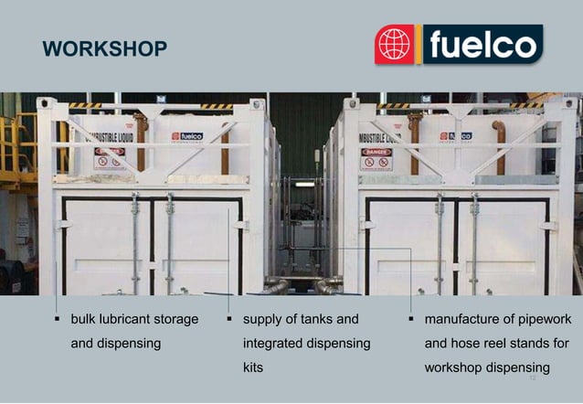 Fuelco Refuelling Solutions for Mining & Resources | PPTX | Logistics ...