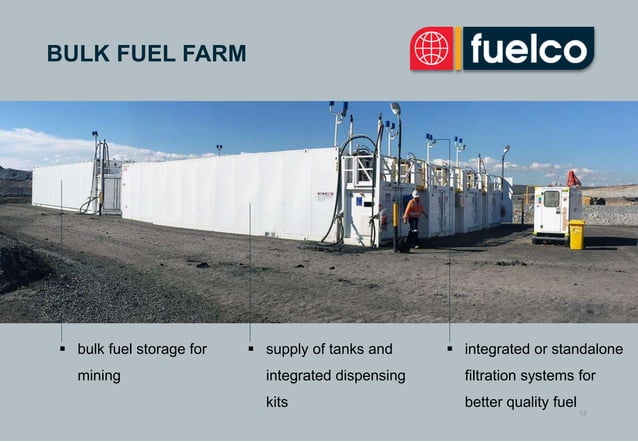 Fuelco Refuelling Solutions for Mining & Resources | PPTX | Logistics ...