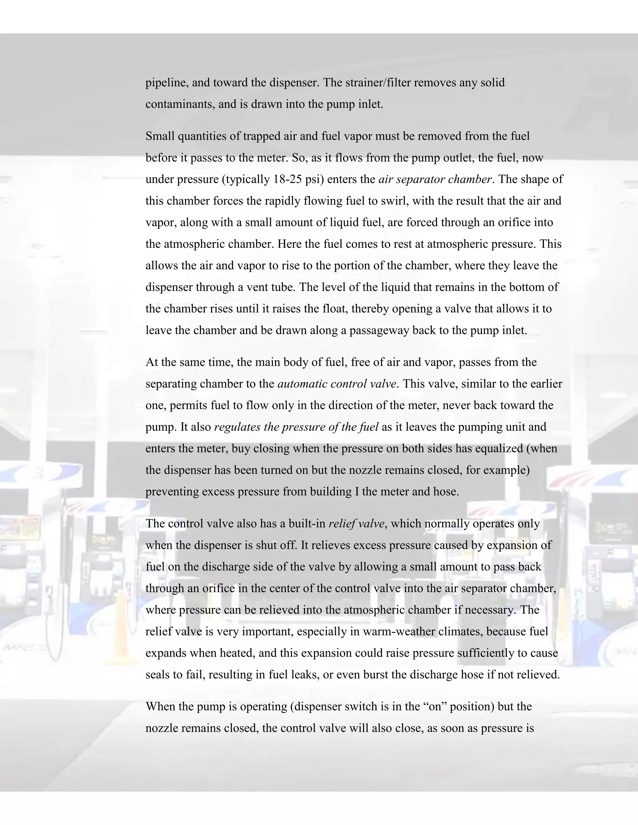 Fuel Dispensing Technology | PDF