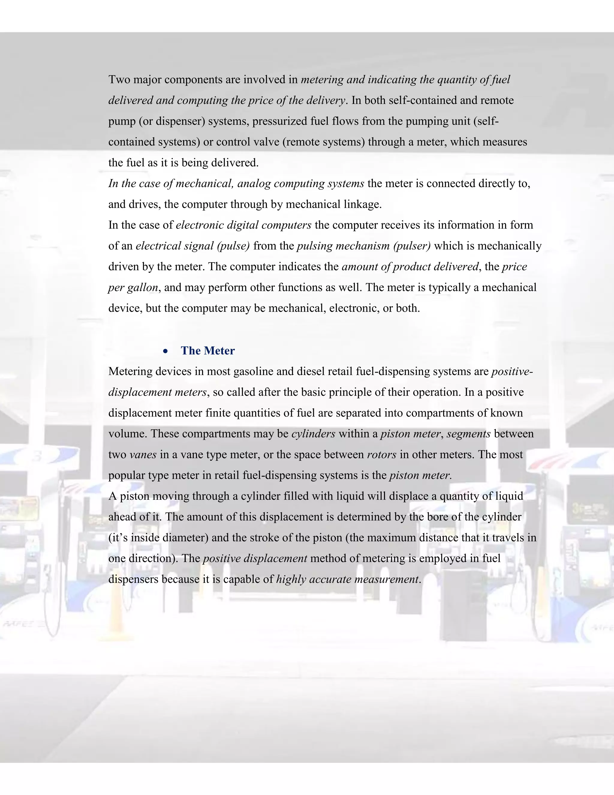 Fuel Dispensing Technology | PDF