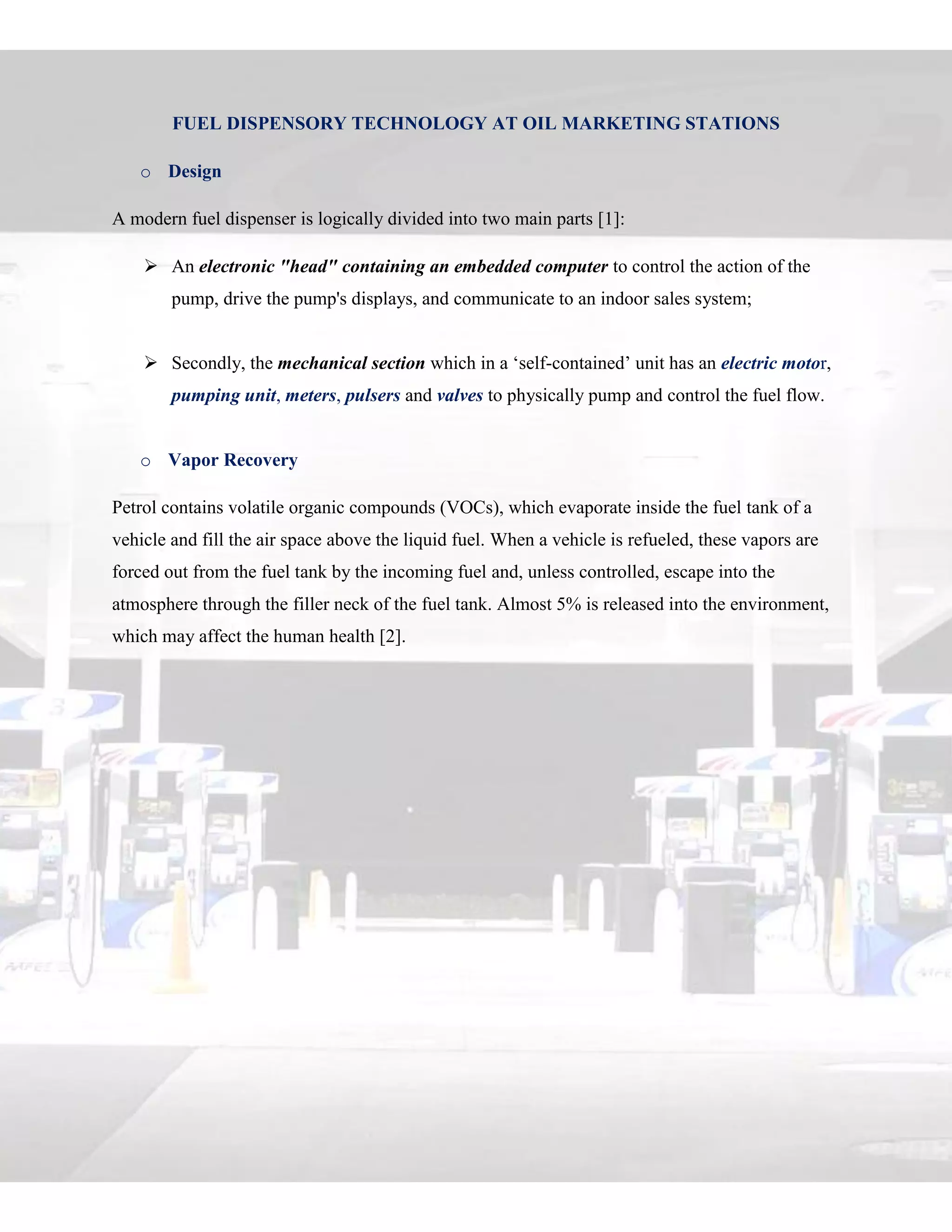 Fuel Dispensing Technology | PDF