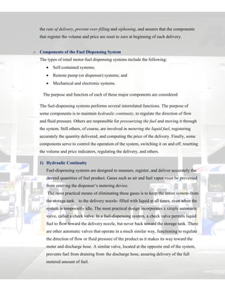 Fuel Dispensing Technology | PDF