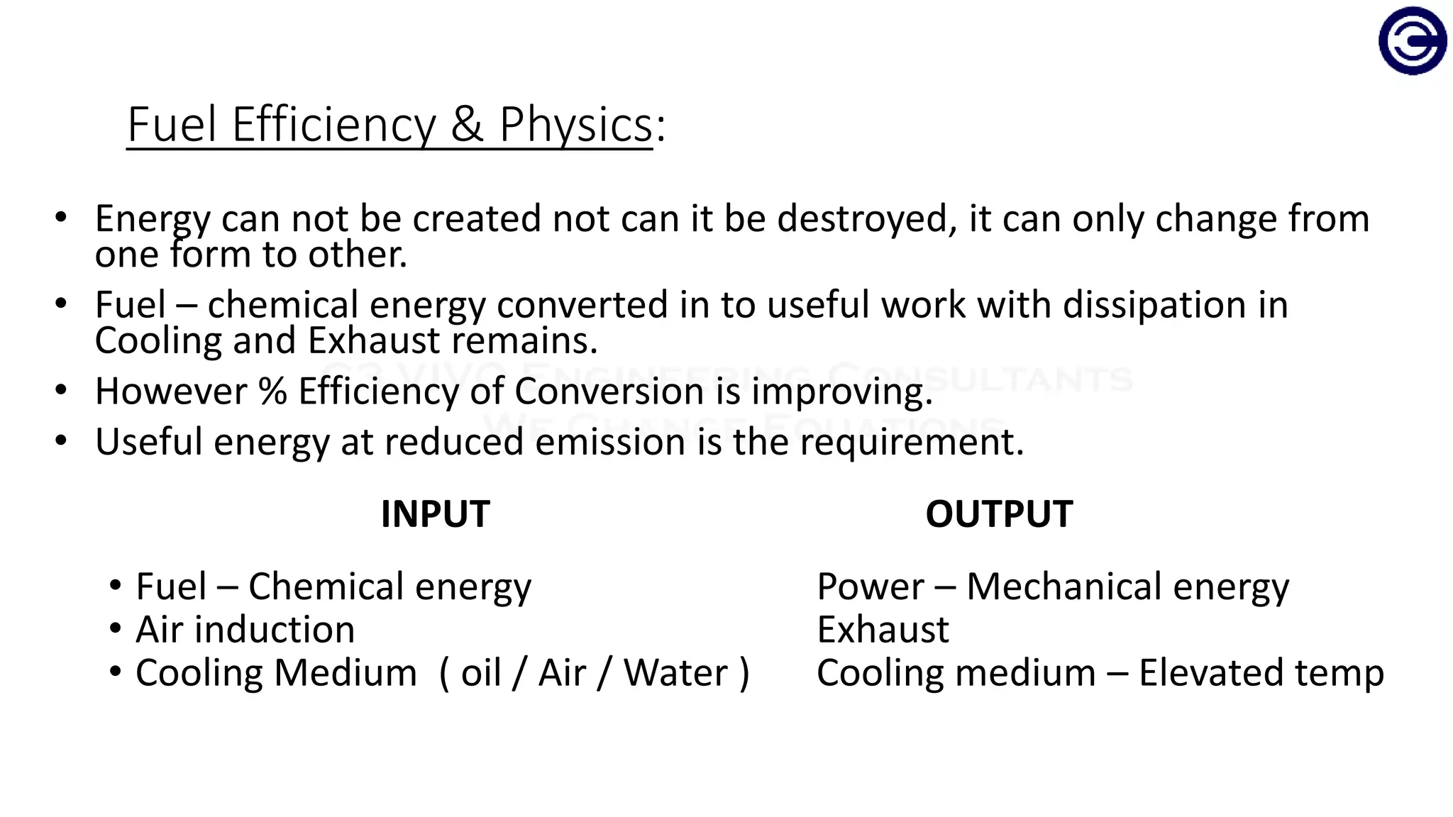 Fuel efficiency improvement and upcoming emissions | PPTX