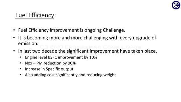 Fuel efficiency improvement and upcoming emissions | PPTX | Performance ...
