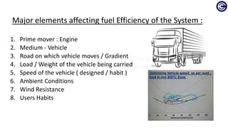 Fuel efficiency improvement and upcoming emissions | PPTX