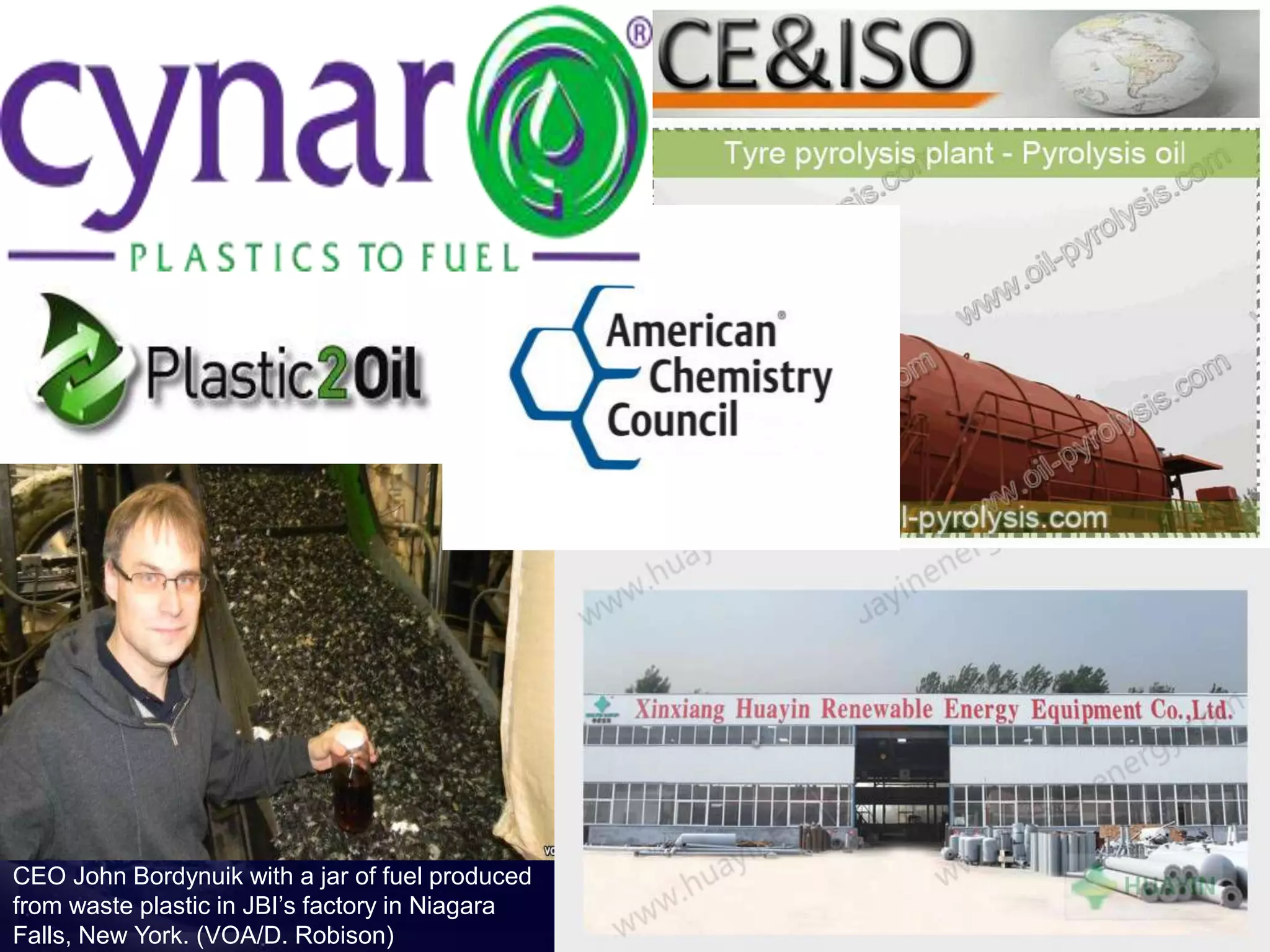 Fuel from plastic waste | PPTX
