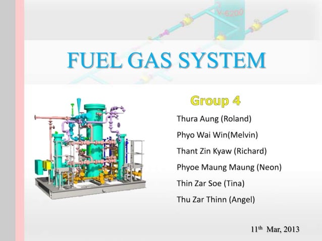 Fuel gas system of gas production | PPT