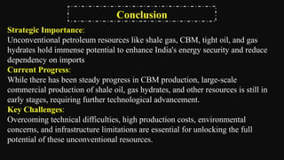 Exploration and Production of Unconventional petroleum resources in ...