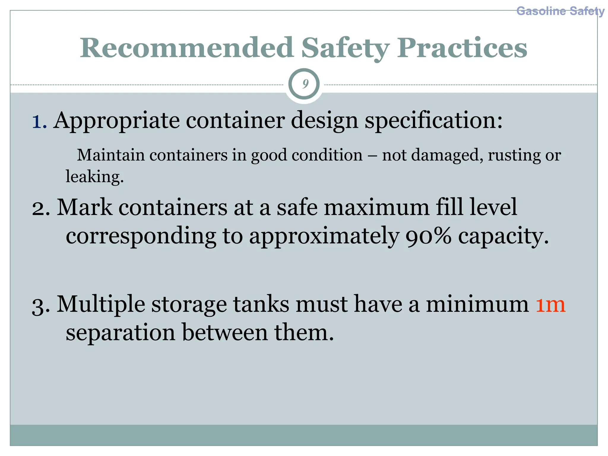 fuel handling and its detail storage possibilities | PPT