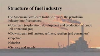 Fuel industry its unit process unit operation raw materials | PPTX