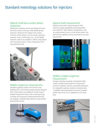 Metrology Solutions Fuel injector brochure 2019 | PDF | Business ...