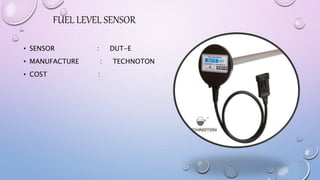 Fuel level sensor | PPTX