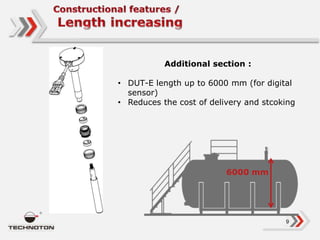 Fuel level sensor DUT-E - fuel theft prevention | PPTX | Science