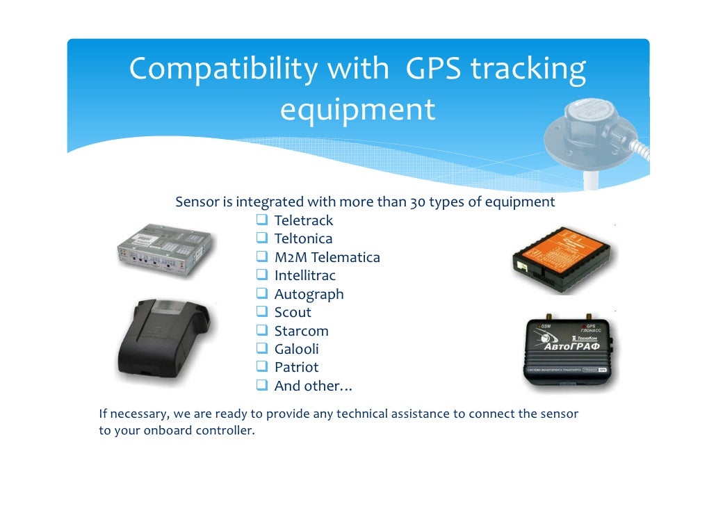 Fuel Level Sensor Epsilon. Distribution Proposal