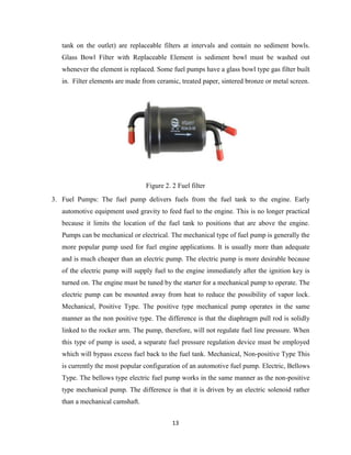 Automotive Fuel system | PDF