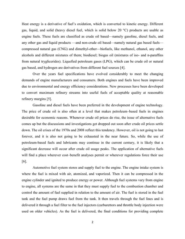 Automotive Fuel system | PDF