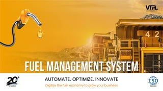 Simplified & Digitized Fuel Management System | PDF