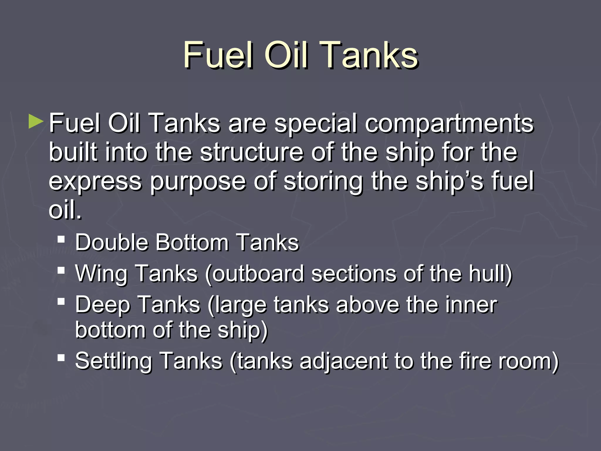 Fuel Oil Systems | PPT
