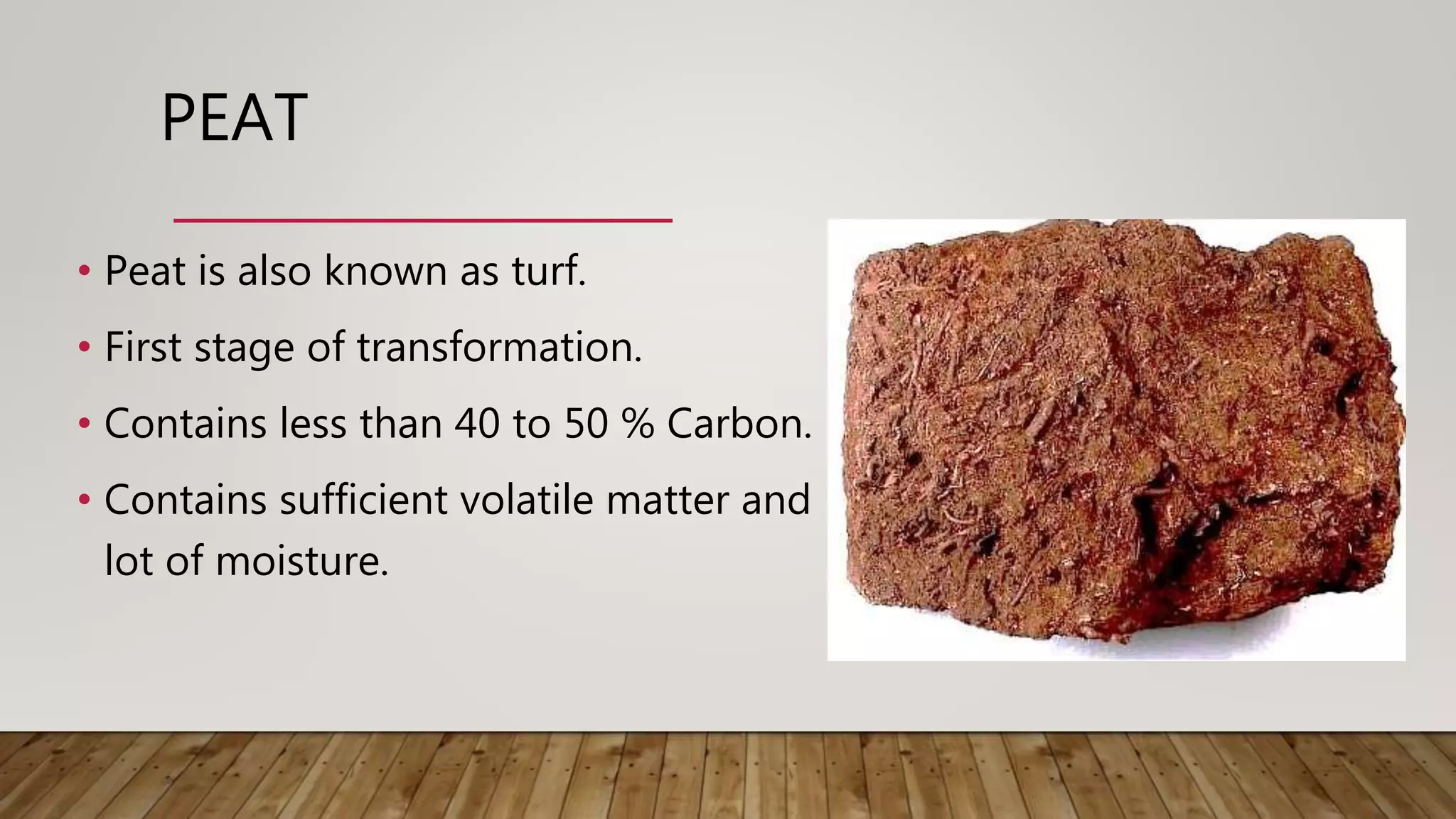 Coal Classification,composition & basis | PPTX