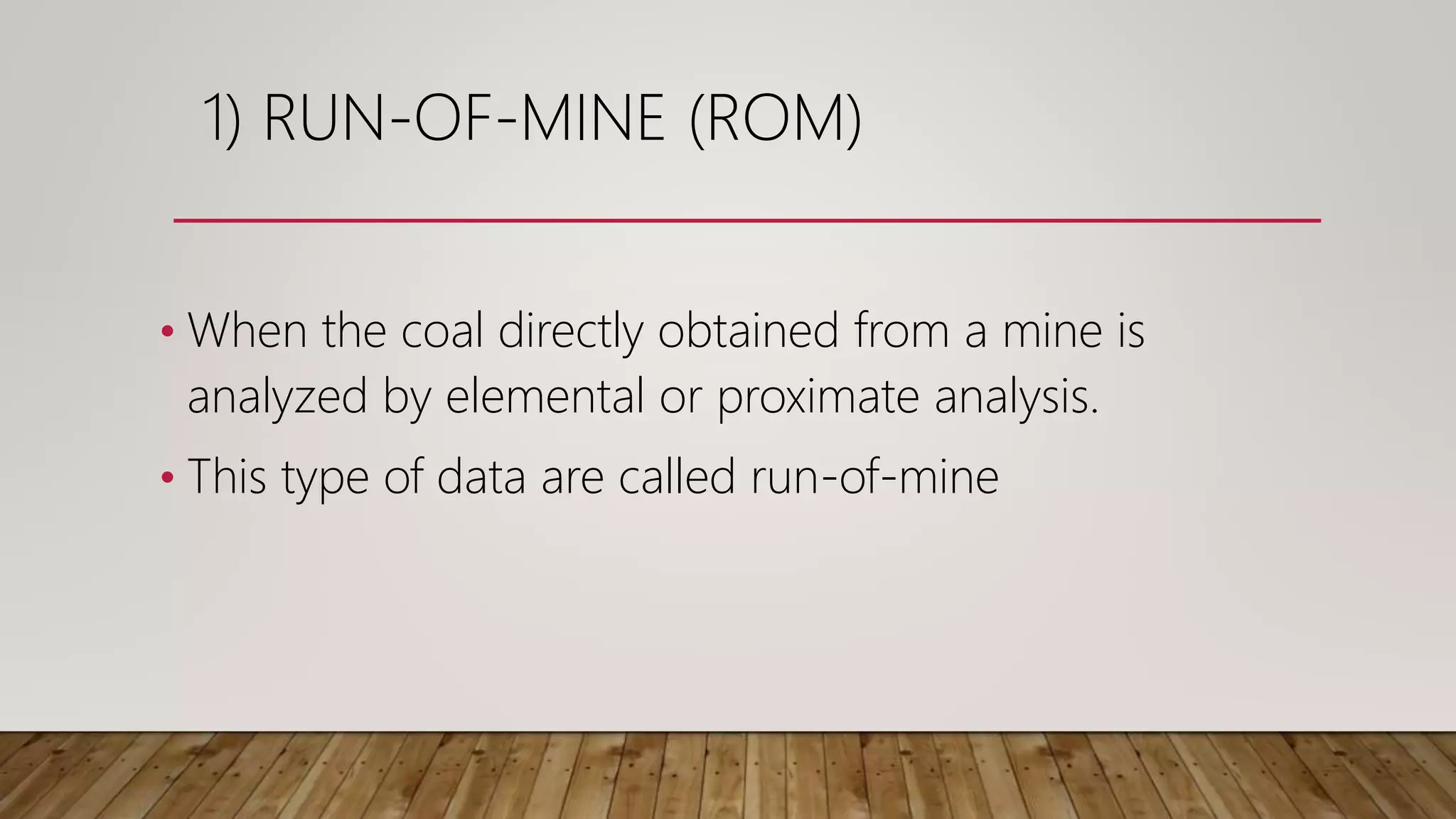 Coal Classification,composition & basis | PPTX