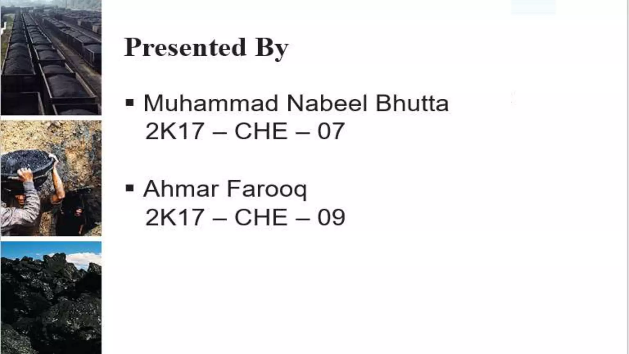Coal Classification,composition & basis | PPTX