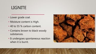 Coal Classification,composition & basis | PPTX