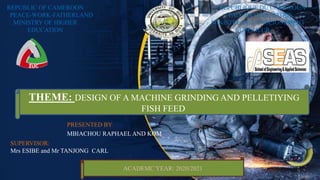 fuel design of a granding machine presentation .pptx