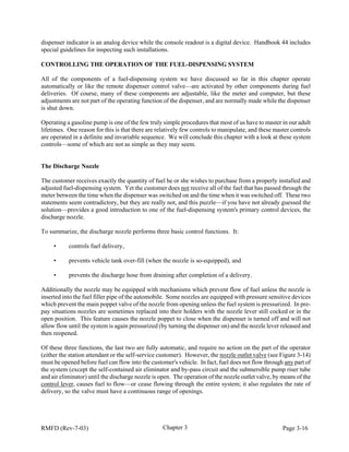 Fuel pump dispensing machine | PDF